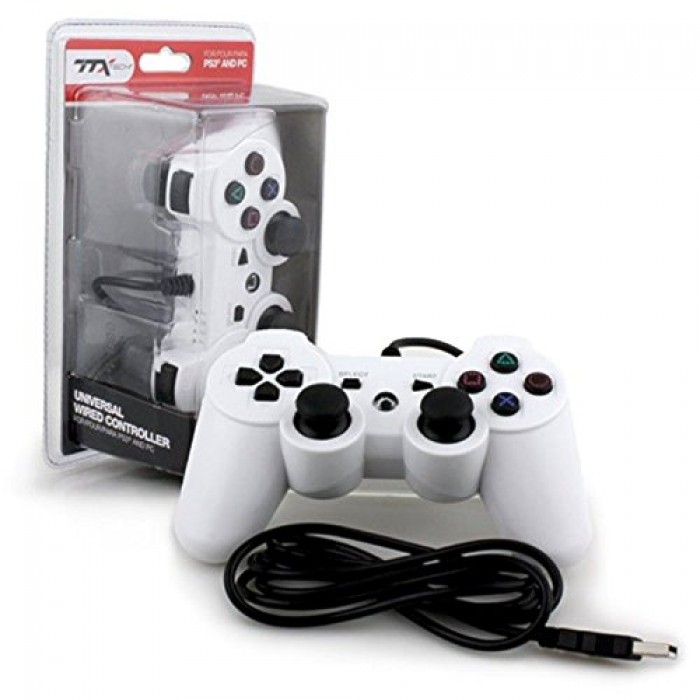 GeeksHive: TTX Tech PS3/PC Wired USB Controller - White - Gamepads ... GeeksHive: TTX Tech PS3/PC Wired USB Controller - White - Gamepads ...